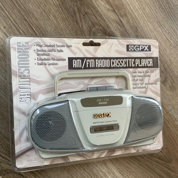 Portable Audio & Video | Gpx Amfm Radio Cassette Tape Player Model C40s ...
